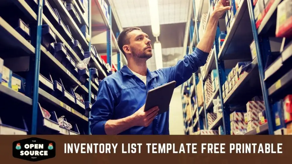 15+ Inventory List Template FREE Printable [Word, PDF, Excel]