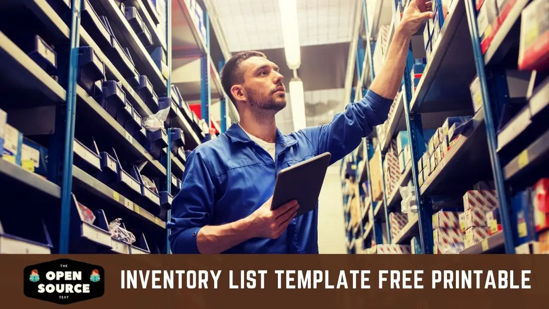 15+ Inventory List Template FREE Printable [Word, PDF, Excel]